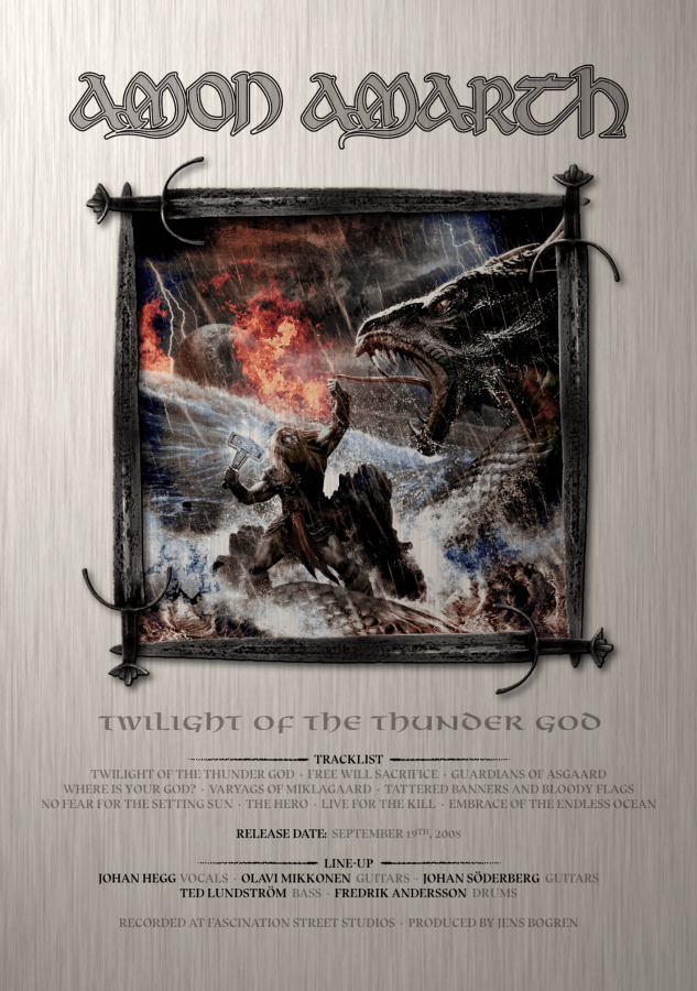 VICTORIOUS MERCH - - ALBUM SERIES - BUNDLE #7 - TWILIGHT OF THE THUNDER GOD